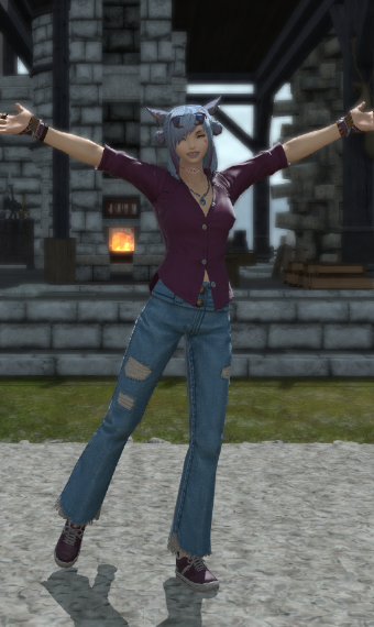 Palace of Nyx line: Regality of the Suburbs | Eorzea Collection