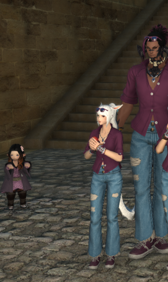 Palace of Nyx line: Regality of the Suburbs | Eorzea Collection