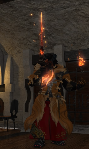 Flaming Behemoth | Eorzea Collection