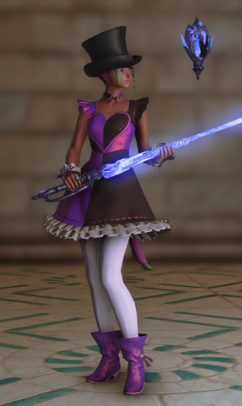 Red...err...purple mage? | Eorzea Collection