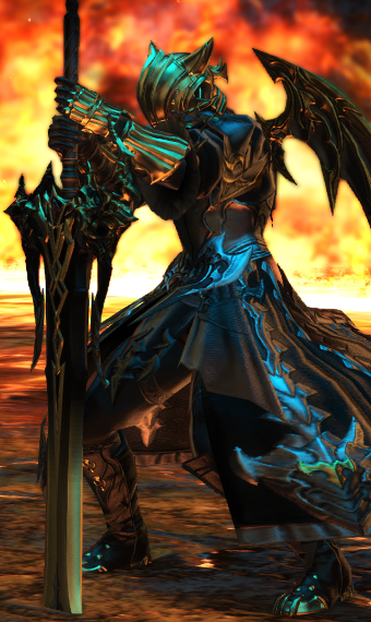 One-Winged Dark Knight | Eorzea Collection