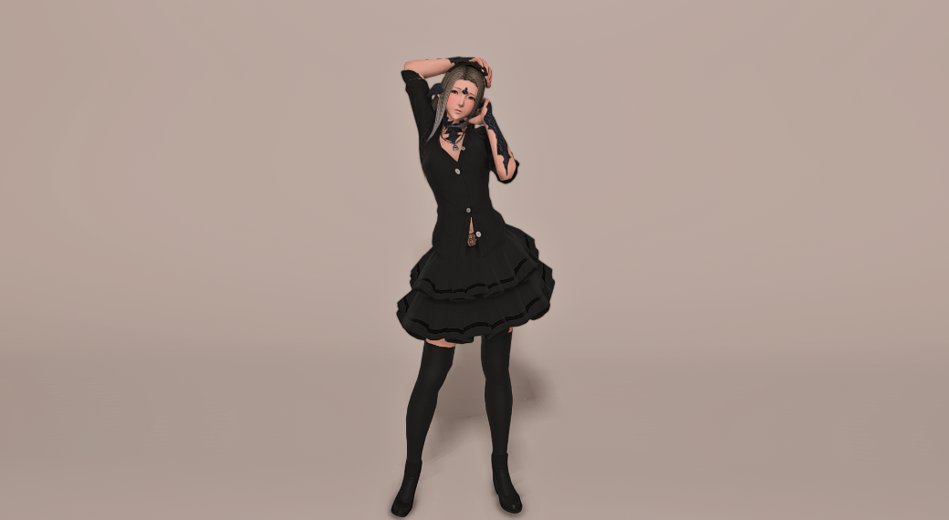 Black Ruffle. | Eorzea Collection